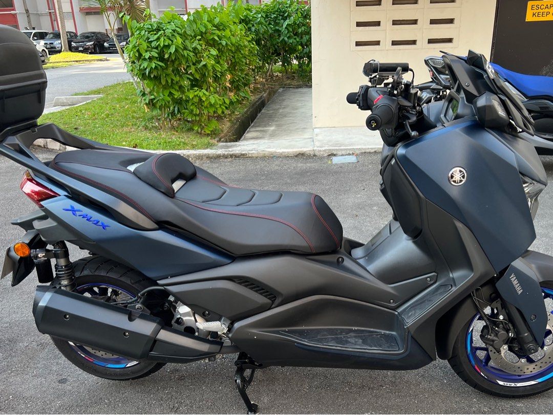 Promo Xmax 2023 lower seat model comfort can lift up the rider back ...