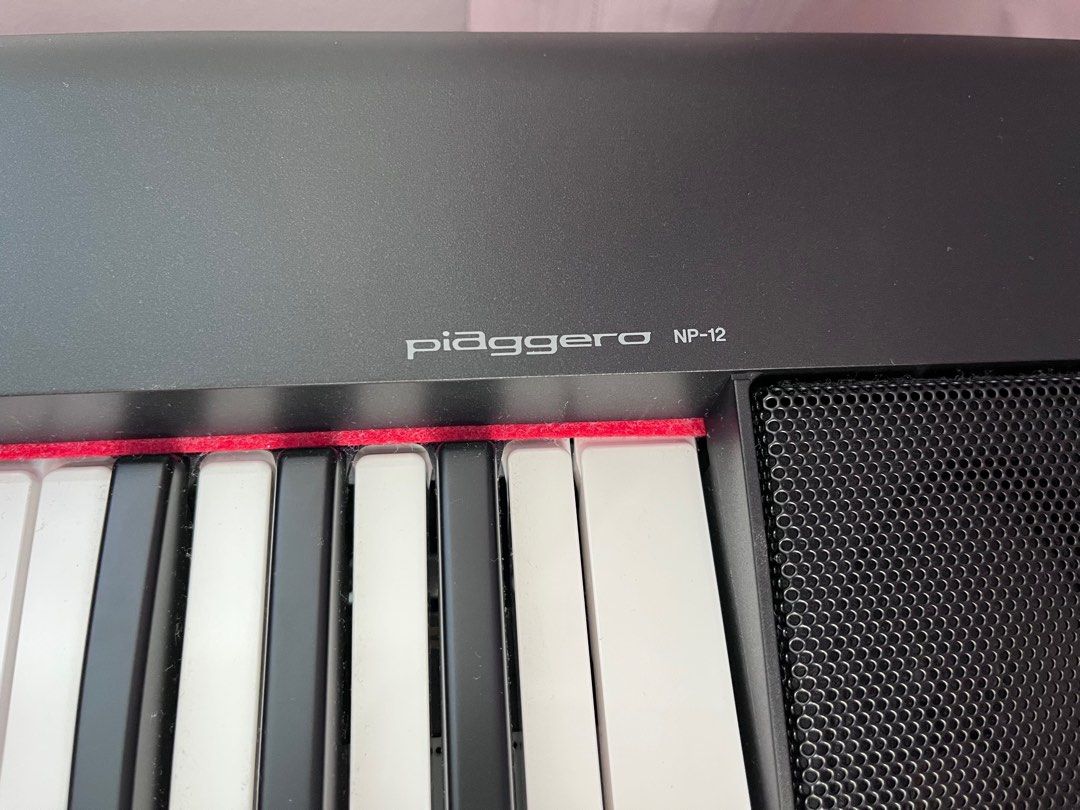 Yamaha NP12 Piaggero 61 key keyboard, with stand, bench and pedal ...