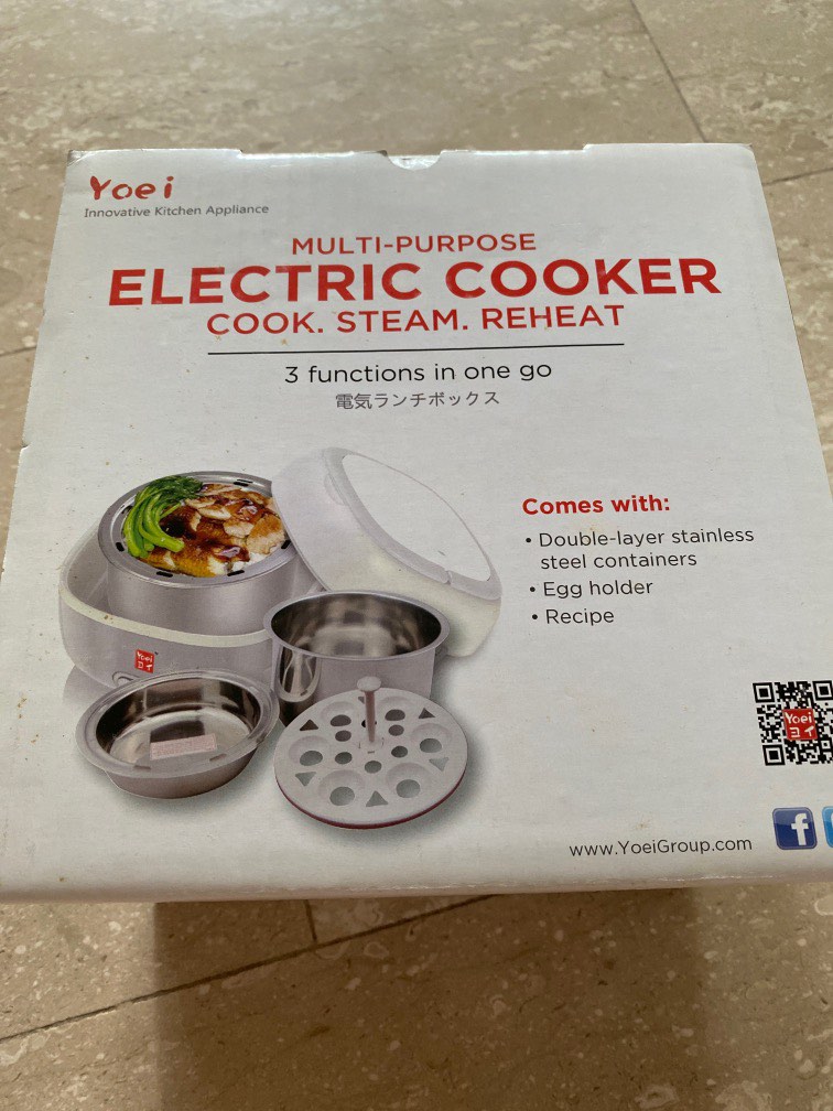 Yoei Multi purpose Electric Cooker, TV & Home Appliances, Kitchen ...