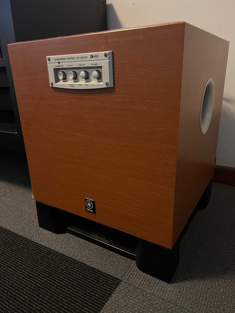 Yamaha yst SW 315 sub woofer, Audio, Soundbars, Speakers & Amplifiers ...
