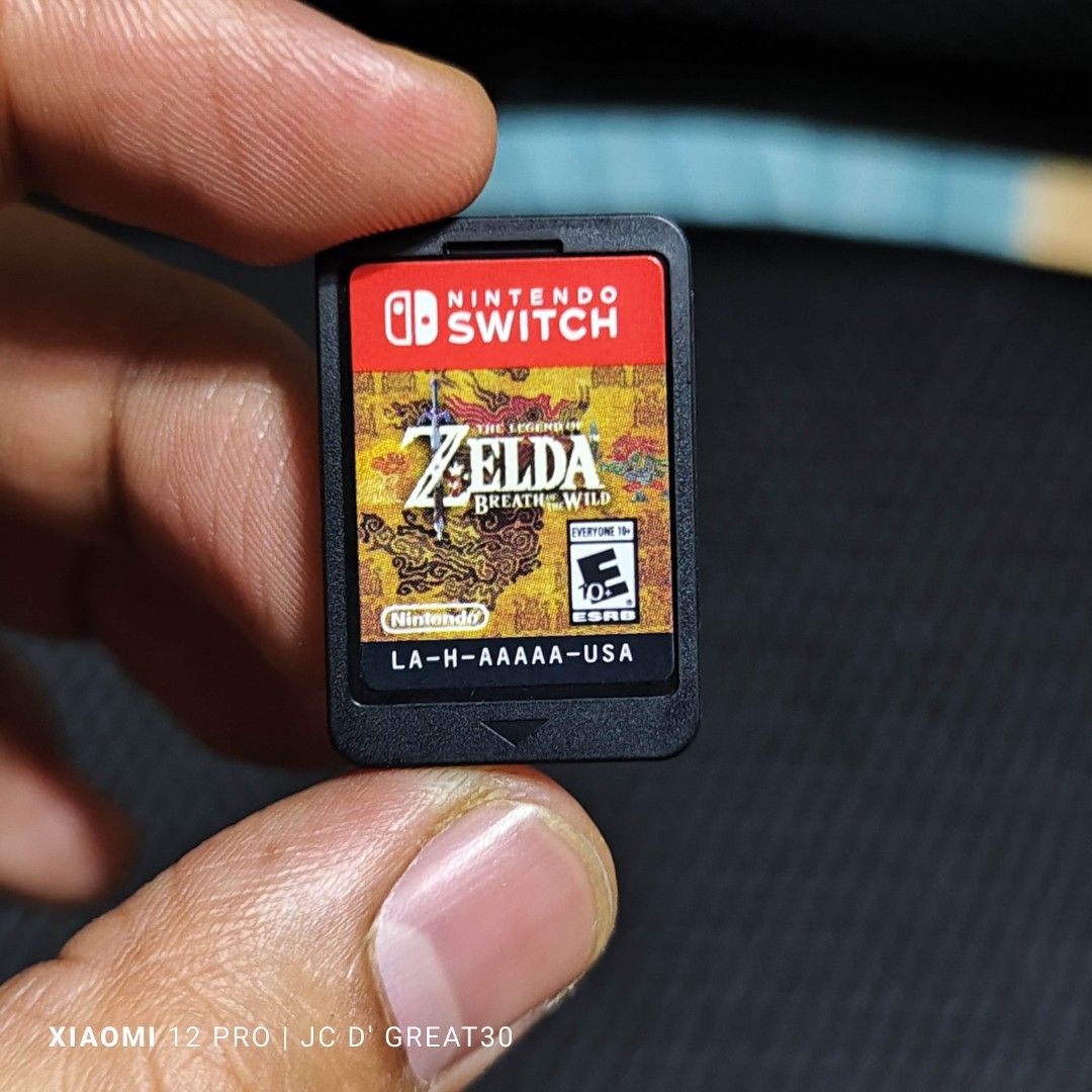Zelda Botw Switch Game, Video Gaming, Video Games, Nintendo on Carousell