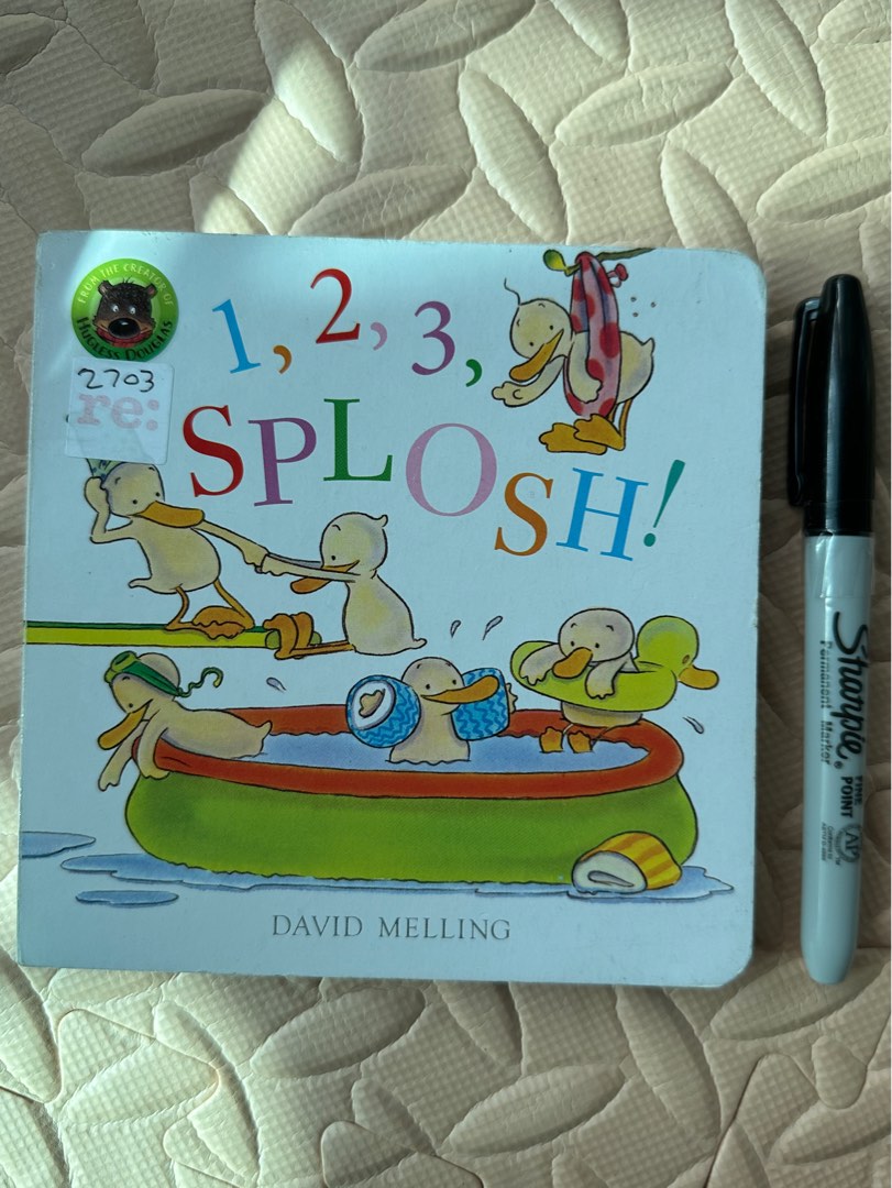 1,2,3 Splosh, Hobbies & Toys, Books & Magazines, Children's Books on ...