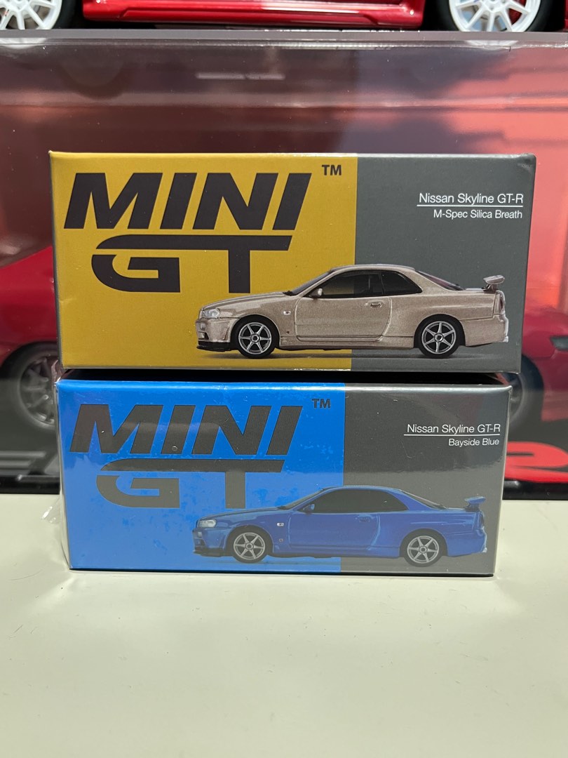 1/64 Mini GT Nissan Skyline GTR R34, Hobbies & Toys, Toys & Games on ...
