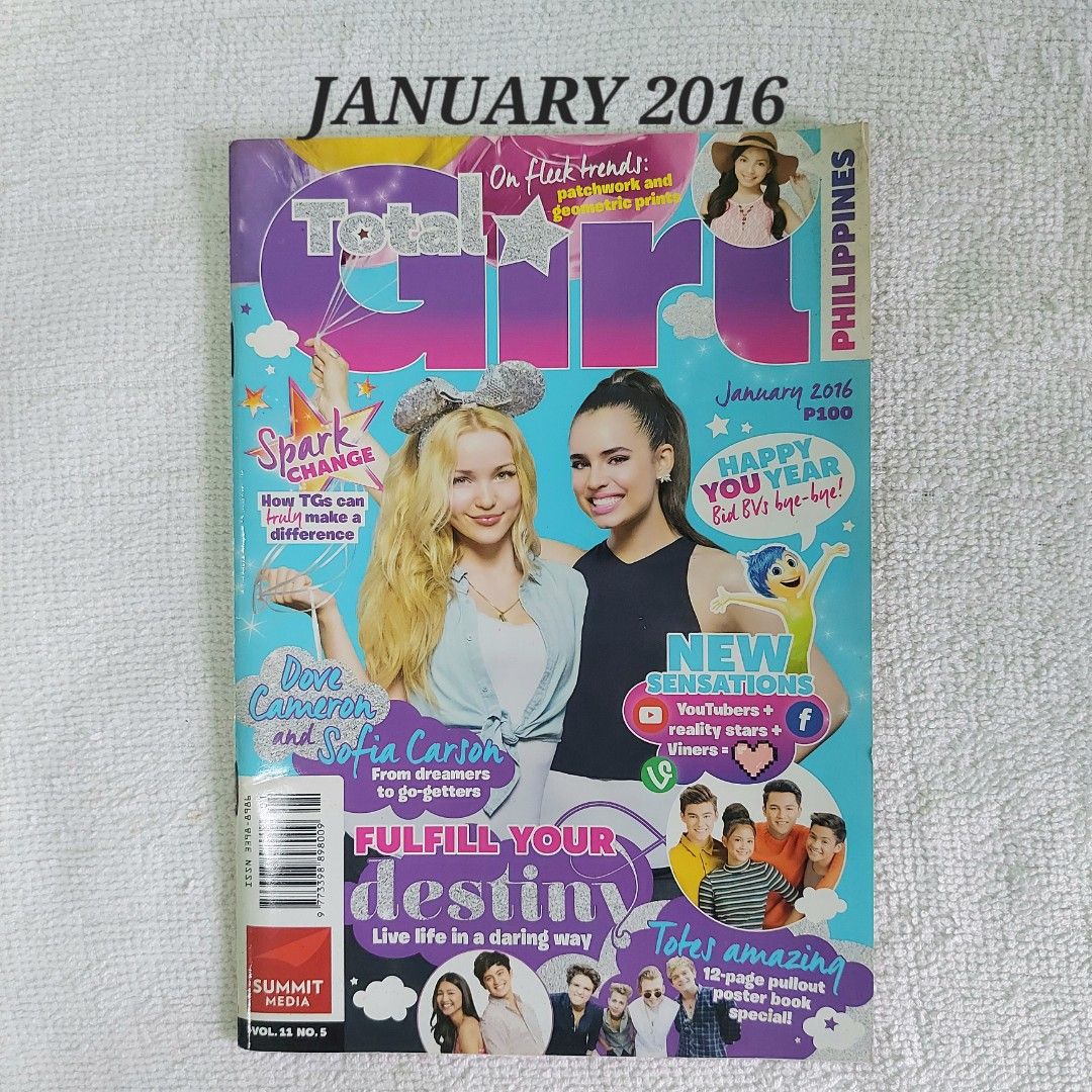 2015 & 2016 TOTAL GIRL MAGAZINES on Carousell
