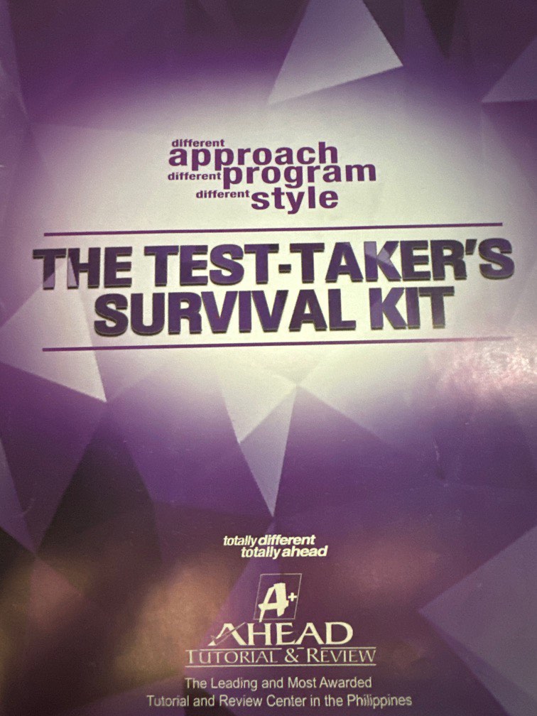 2015 AHEAD Test-Takers Survival Kit (College Entrance Test Review book ...