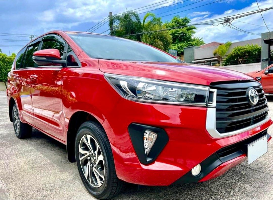 2022 Toyota Innova 2.8 E Automatic Red Mica Metallic Series Auto, Cars ...
