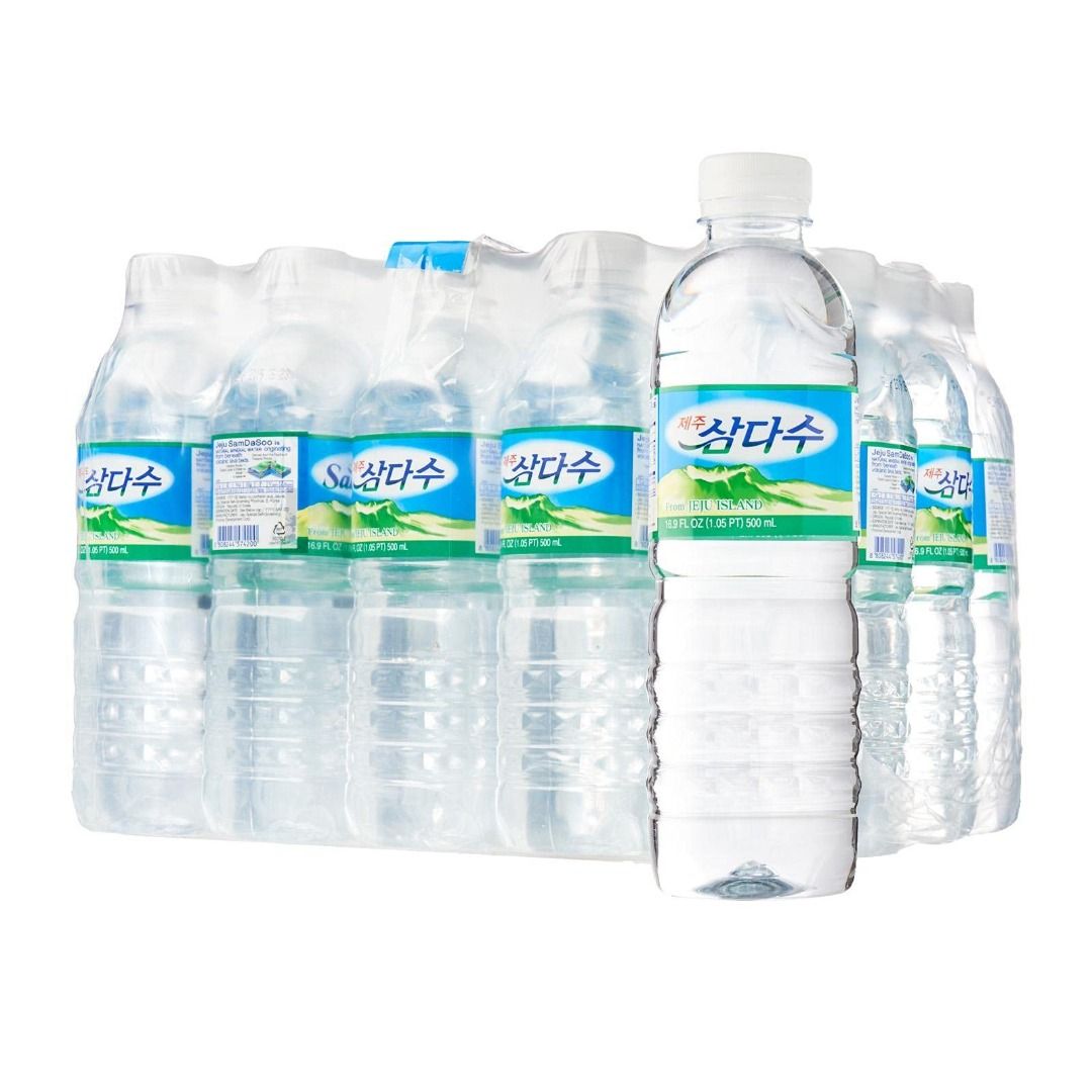 20*500mL JEJU Samdasoo Pure Mineral Water on Carousell