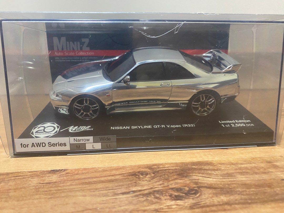 20 anniversary limited edition Skyline GTR R33, Hobbies & Toys, Toys ...