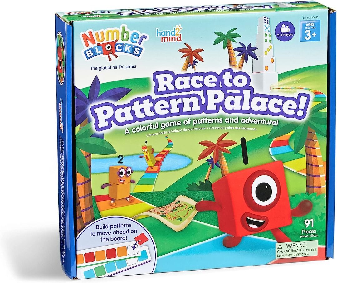 [預訂2309] Numberblocks Race to Pattern Palace / Number Blocks 圖案宮殿競賽 ...
