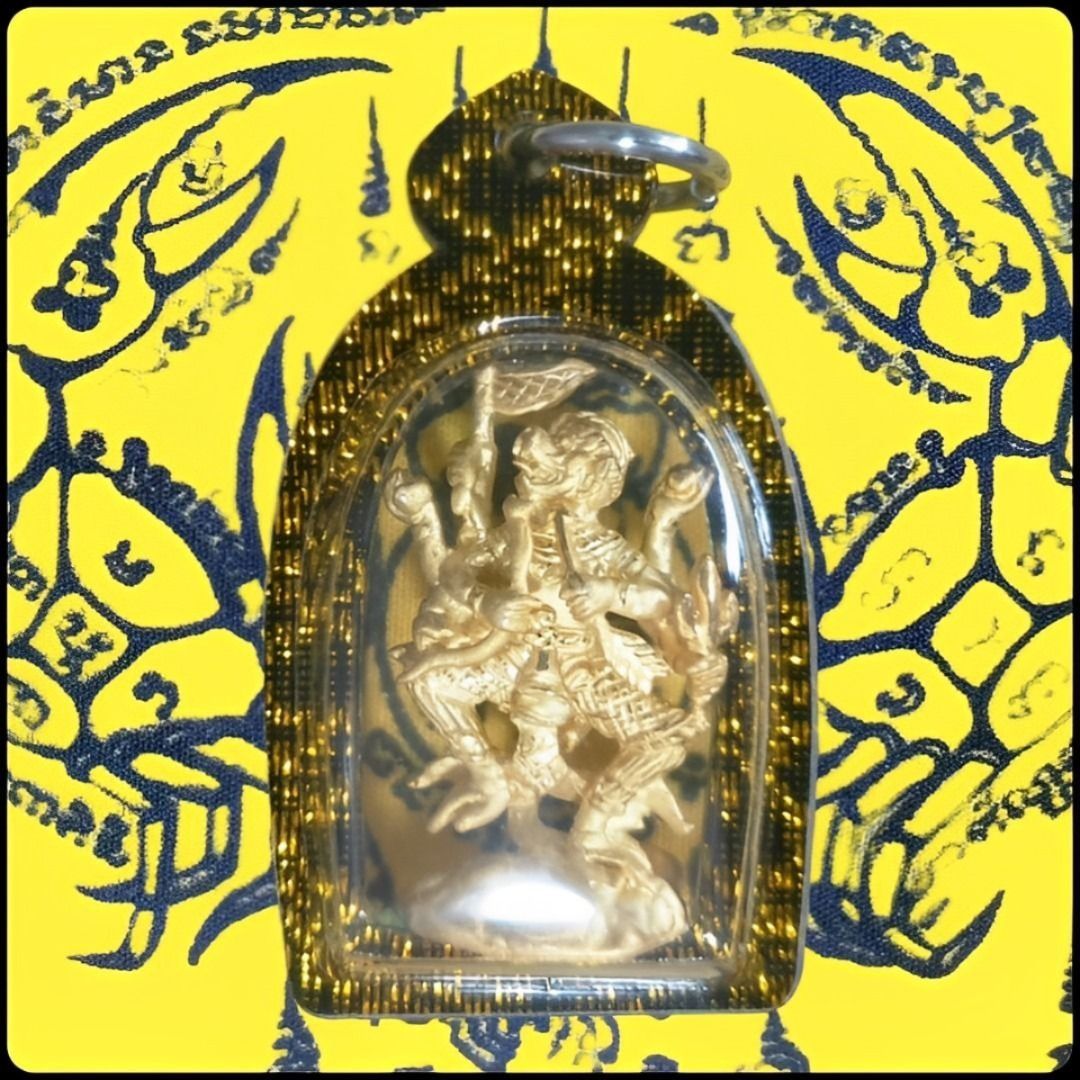 [$58] Eight Hands Phra Hanuman Roop Lor, Wat Sri Lam Yong, BE2554 ...