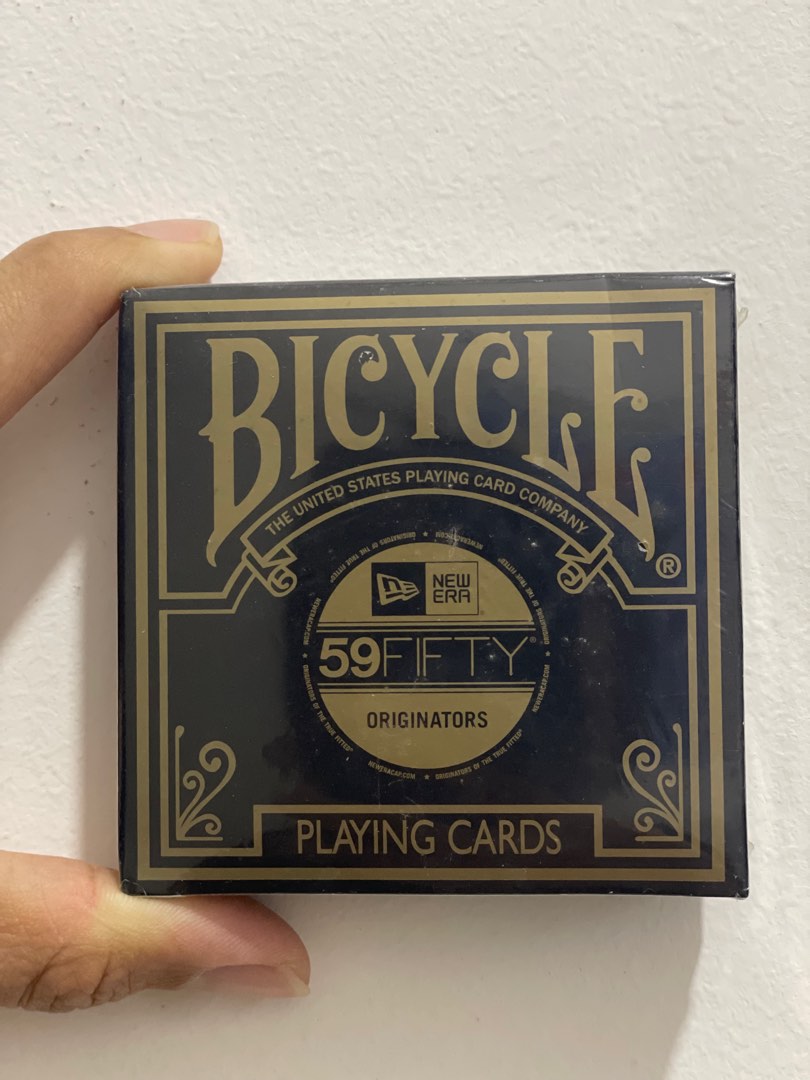 (59Fifty) Bicycle x New Era Circle Playing Cards, Hobbies & Toys ...