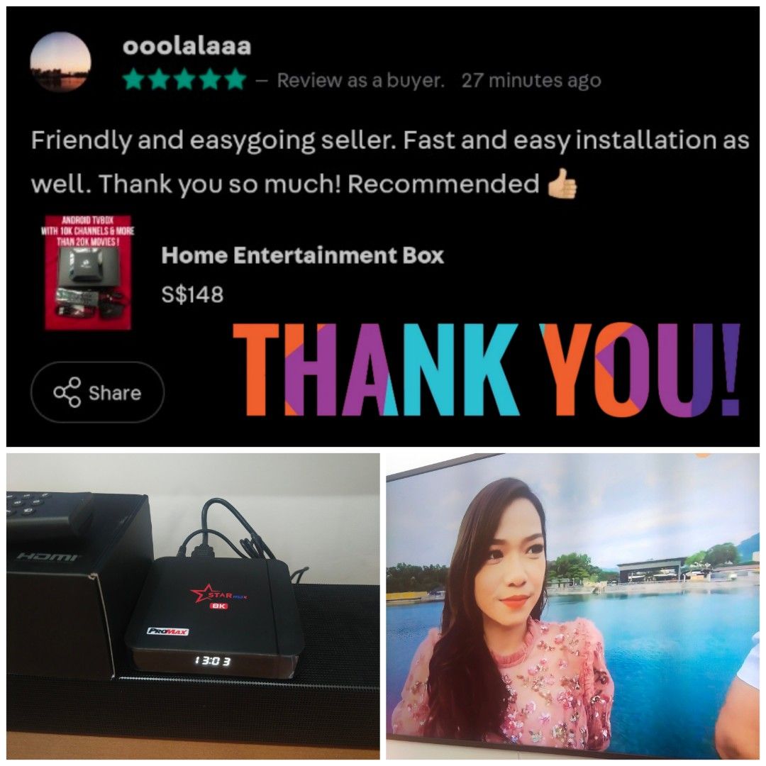 8K StarMax Pro Max Home Entertainment Box, TV & Home Appliances, TV & Entertainment, Media ...