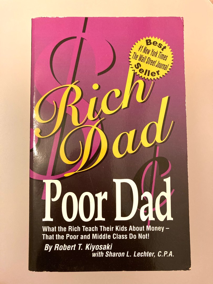 絕版 窮爸爸富爸爸 英文版 理財 暢銷書Rich Dad Poor Dad book, 興趣及遊戲, 書本 & 文具, 小說 & 故事書 ...