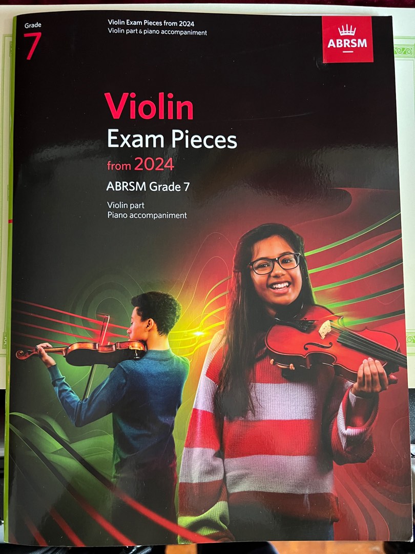 ABRSM Violin 2024 Grade 7, 興趣及遊戲, 音樂、樂器 & 配件, 音樂與媒體 - 樂譜 - Carousell