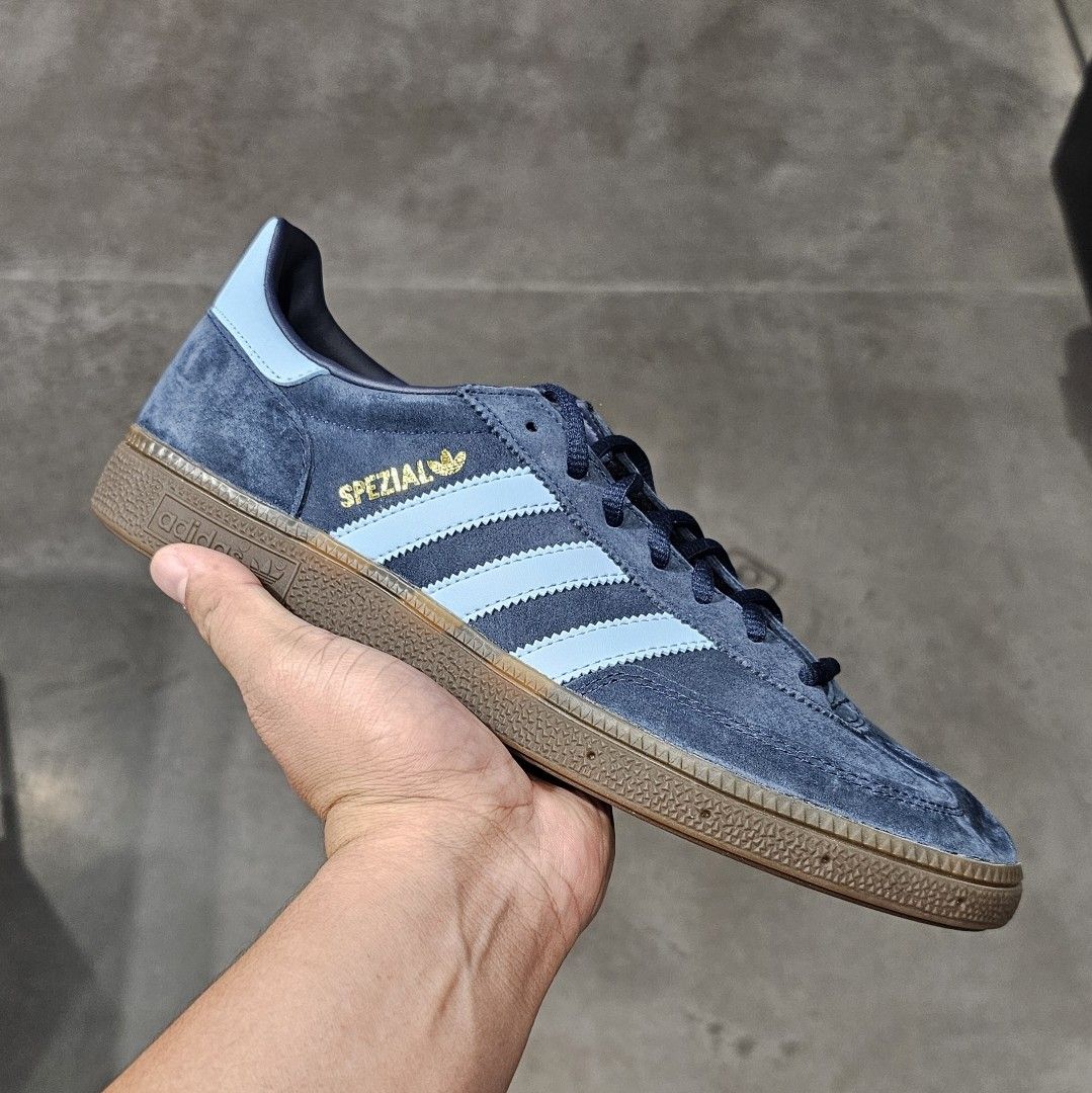 Adidad Handball Spezial Collegiate Navy, Men's Fashion, Footwear ...