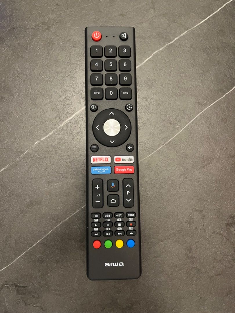 AIWA Google assistant remote control, TV & Home Appliances, TV ...
