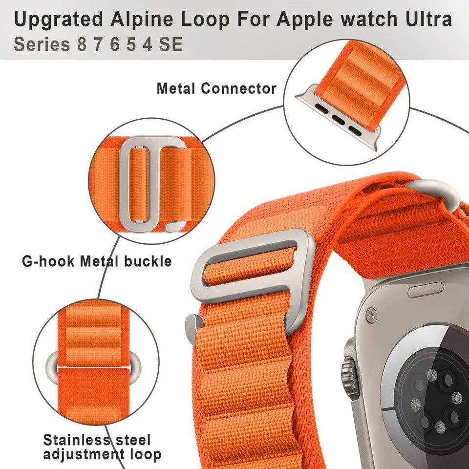 Alpine Loop for Apple watch, Men's Fashion, Watches & Accessories, Watches on Carousell