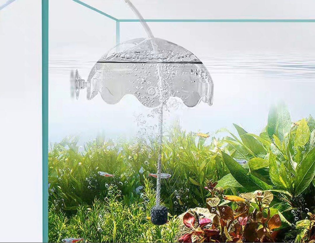 Aquarium fish tank anti splash device for airstone, Pet Supplies, Homes ...