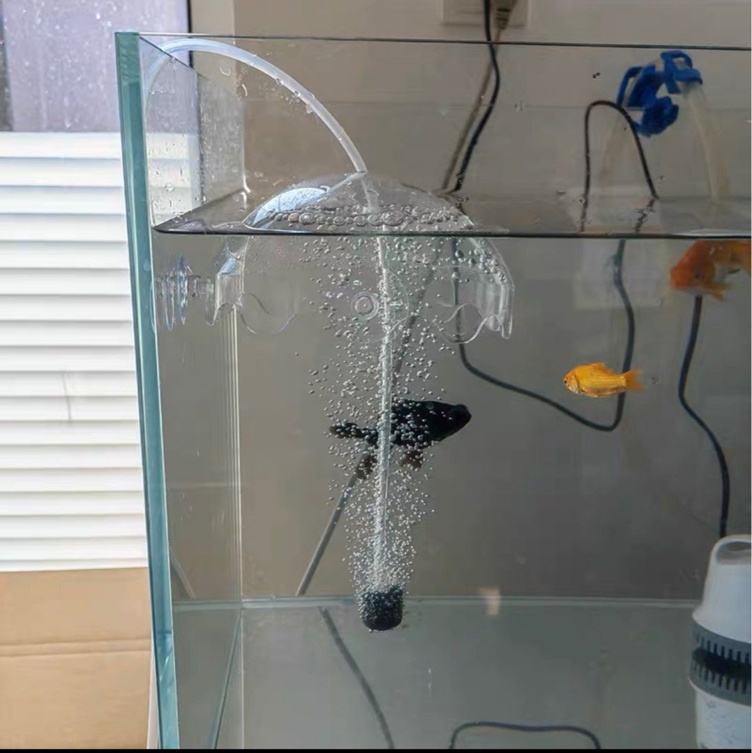 Aquarium fish tank anti splash device for airstone, Pet Supplies, Homes ...