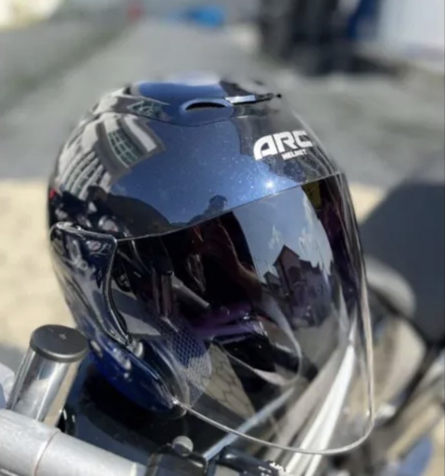 Arc Helmet, Motorcycles, Motorcycle Apparel on Carousell