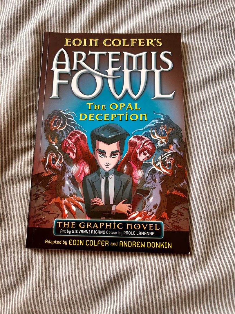 Artemis Fowl: The Opal Deception Graphic Novel, 興趣及遊戲, 書本 & 文具, 小說 ...