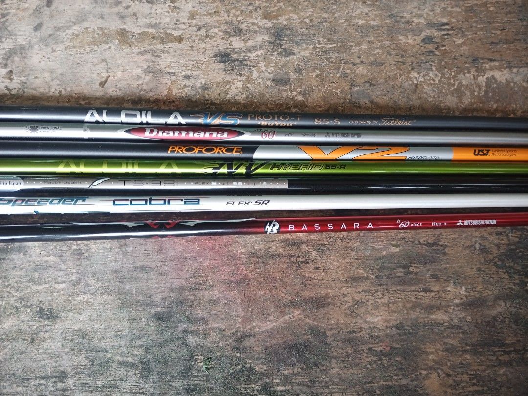 Assorted Hybrid Shaft, Sports Equipment, Sports & Games, Golf on Carousell