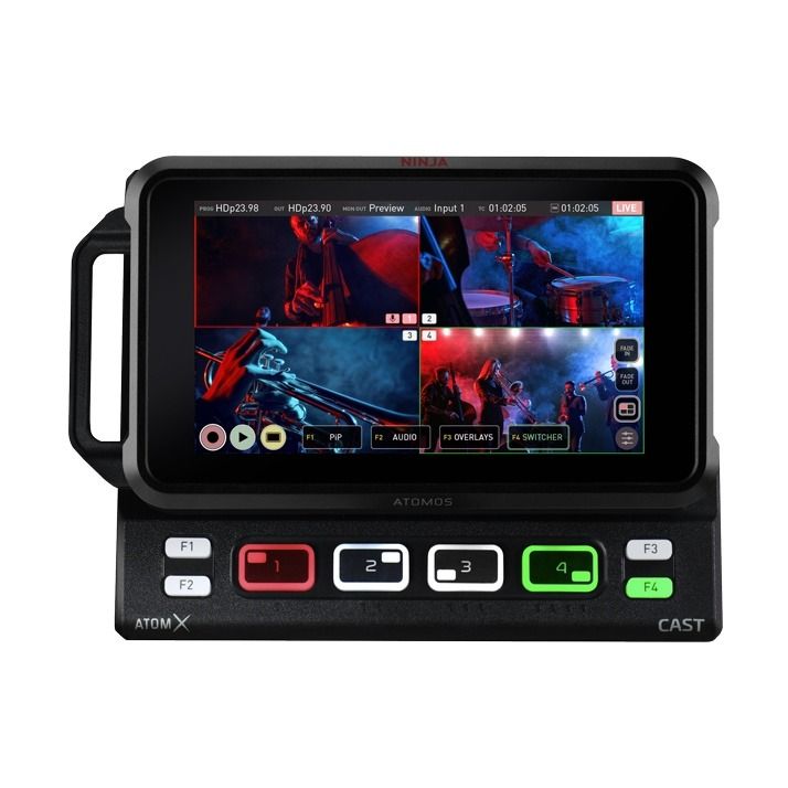 Atomos NINJA CAST Network-Connected Video Monitor & Recorder For Live ...