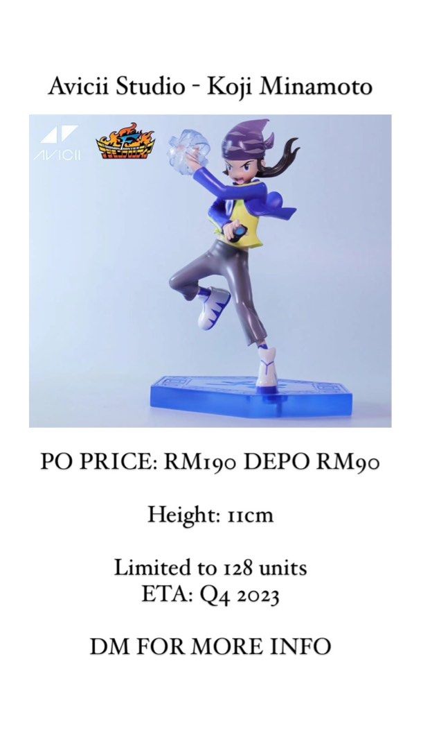 Avicii Studio - Koji Minamoto, Hobbies & Toys, Toys & Games on Carousell