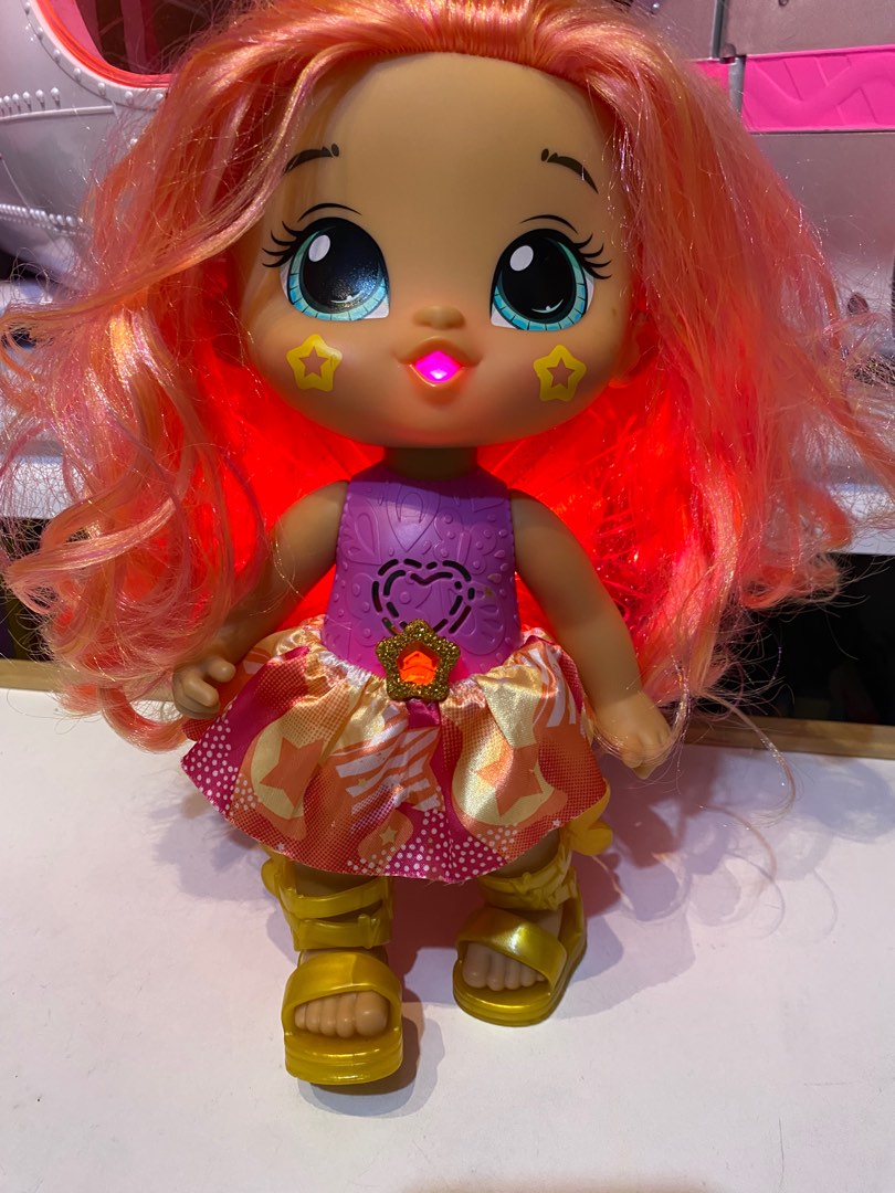Baby Alive Hasbro GloPixies Doll,Tia Twinkle,Glowing Pixie Doll Toy for ...
