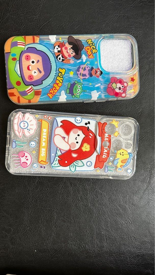 Bangkok - Case iPhone 14 Pro toy story + little mermaid, Telepon ...