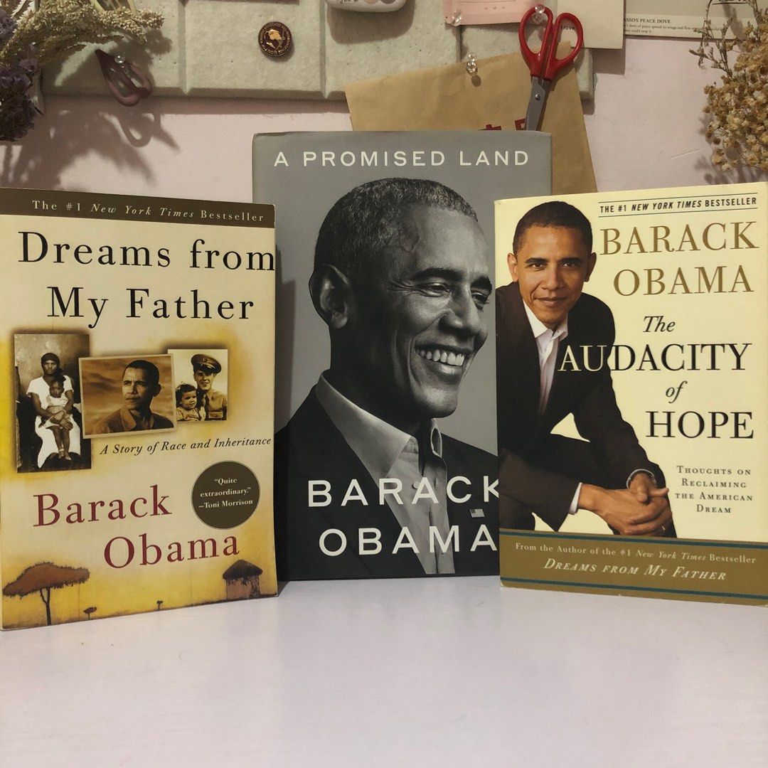 Barack Obama Bundle. A Promised Land, Dreams From My Father, and the ...