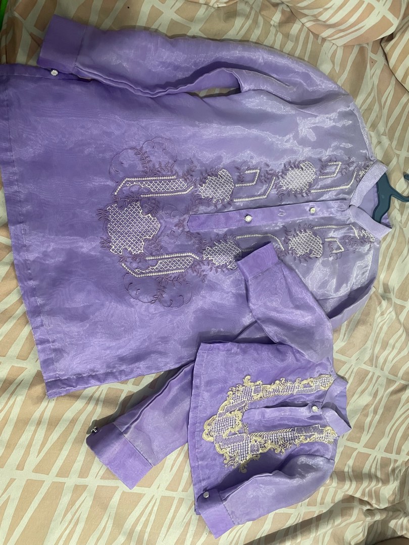 Barong (Father and son set), Babies & Kids, Babies & Kids Fashion on ...