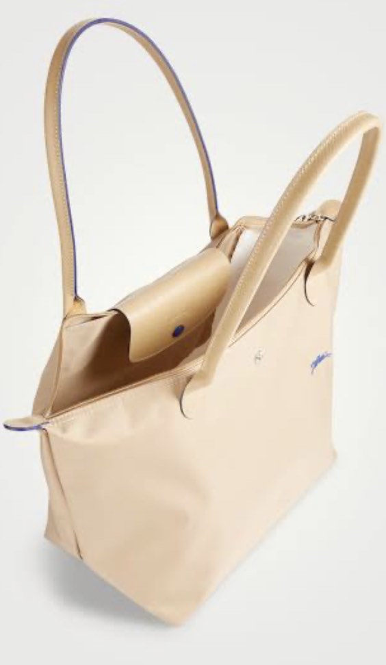 beige small longhandle original longchamp on Carousell