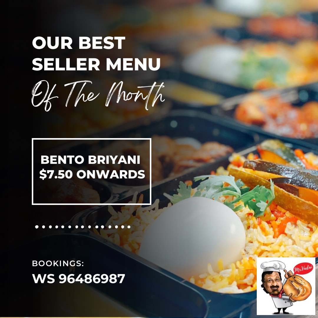 Bento briyani, Food & Drinks, Local Eats on Carousell