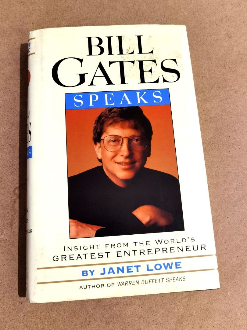 Bill Gates Speaks Insight From The World's Greatest Entrepreneur Book ...