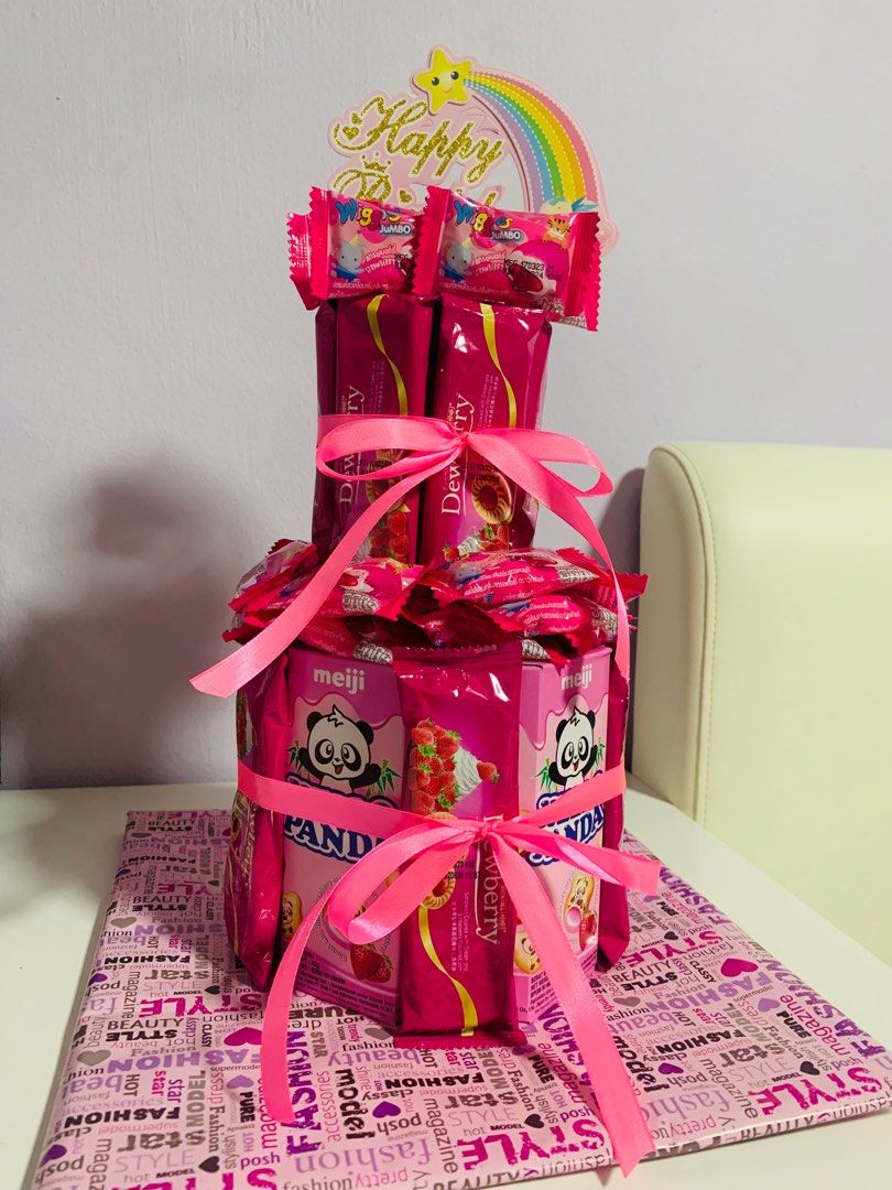 Birthday snack tower( custom made), Food & Drinks, Gift Baskets ...