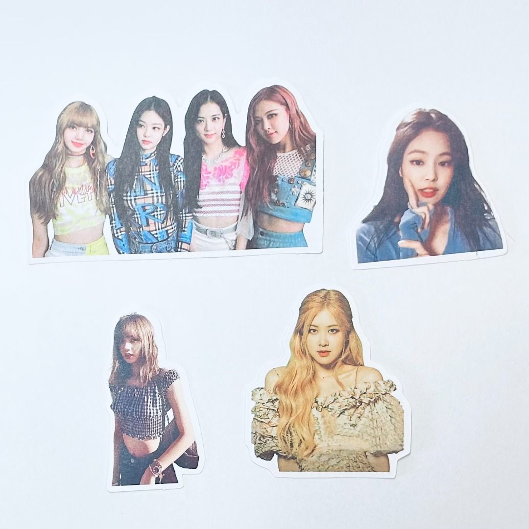 BlackPink Black Pink Sticker Cute waterproof, Hobbies & Toys ...