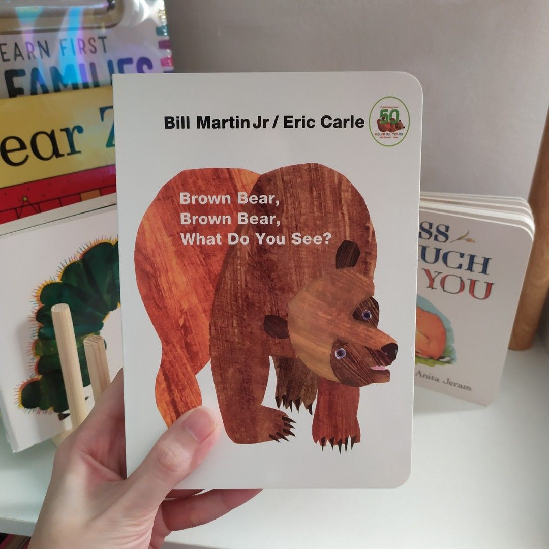 BN Brown Bear Board Book by Bill Martin Jr/ Eric Carle Ms. Rachel on ...