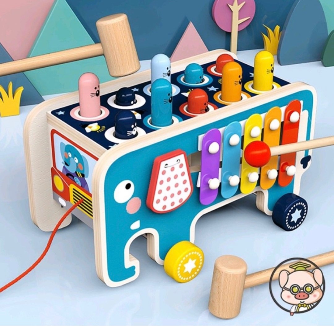 BNIB Elephant Whack A Mole Car, Hobbies & Toys, Toys & Games on Carousell