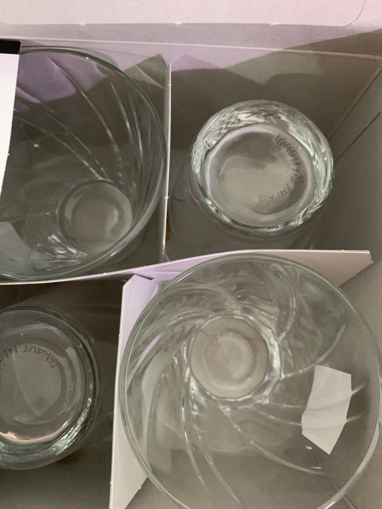 BNIB Soda glass Made in Japan, Furniture & Home Living, Kitchenware & Tableware, Other ...