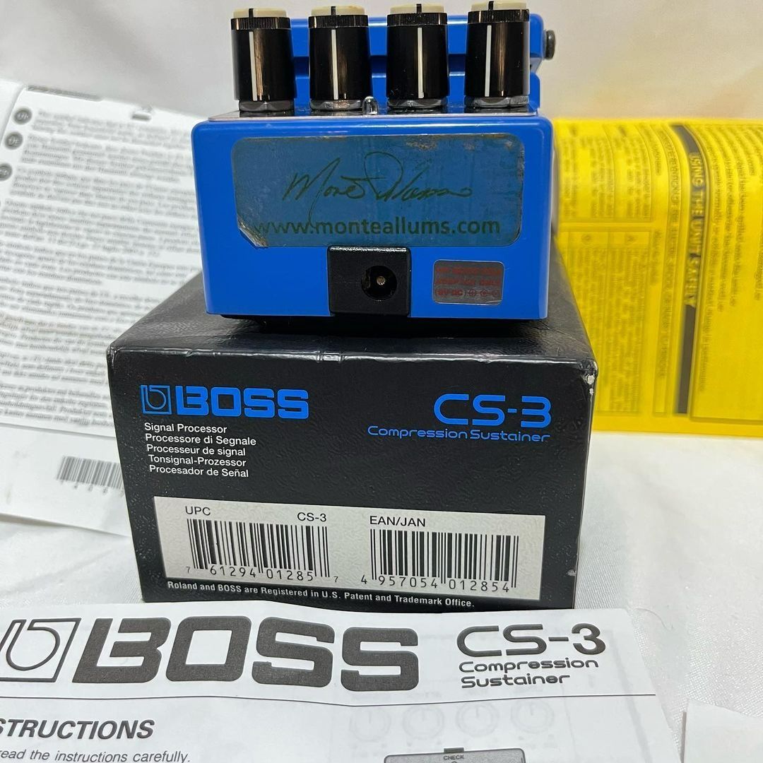 Boss CS-3 Opto Mod by Monte Allums n earthquaker mxr keeley jhs gfi ...