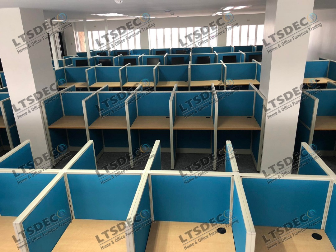BPO TABLE MODULAR OFFICE PARTITION FURNITURE CUBICLES on Carousell