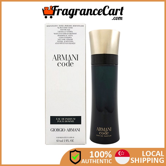 Giorgio Armani Code EDP for Men (60ml/Tester) [Brand New 100% Authentic ...