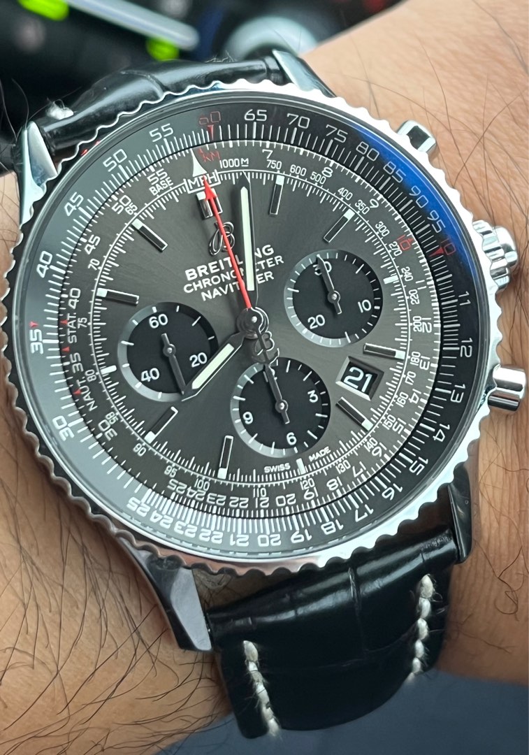 Breitling Navitimer Rattrapante Limited Edition, Luxury, Watches on ...