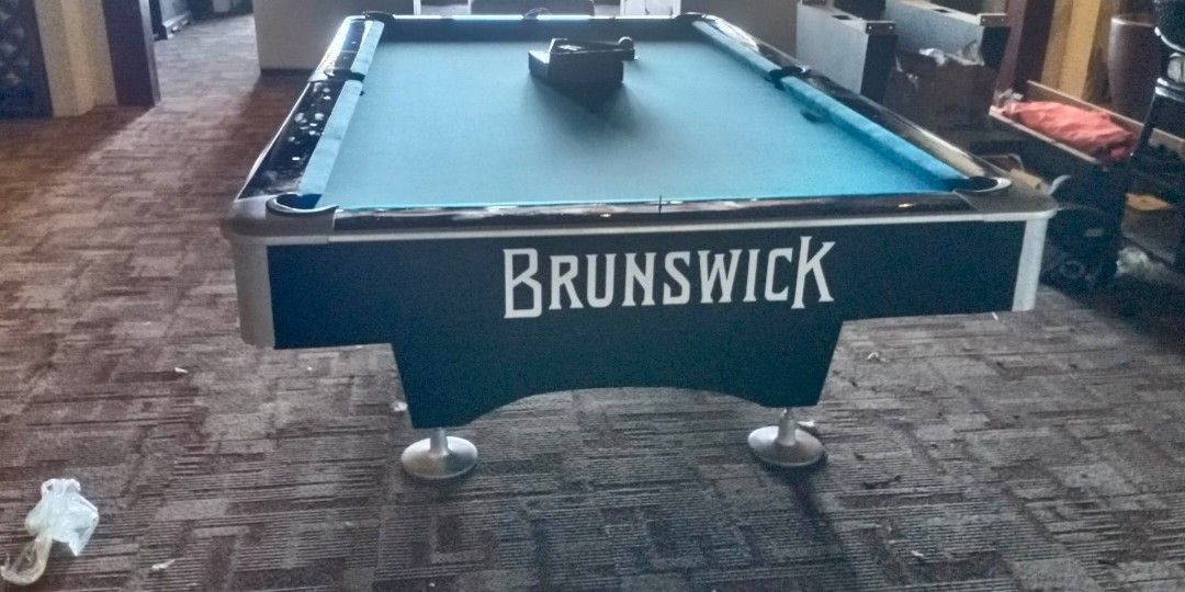 BRUNSWICK STANDARD BILLIARD TABLE, Sports Equipment, Sports & Games ...