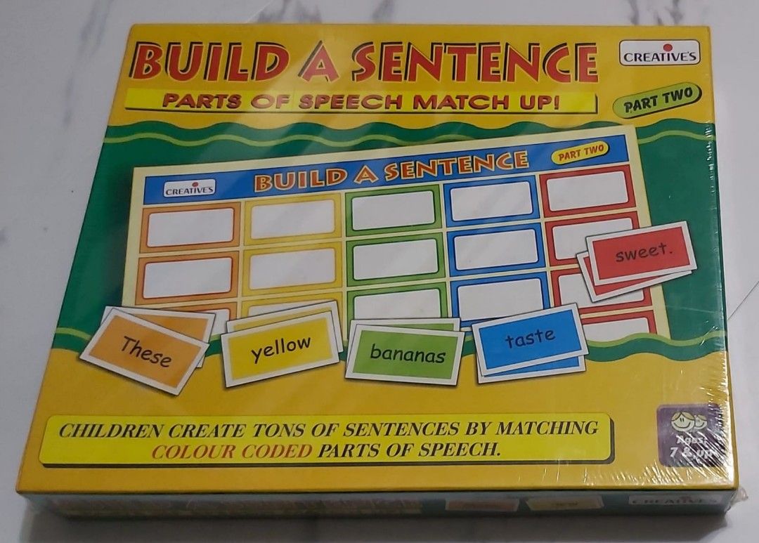 Build a sentence, Hobbies & Toys, Toys & Games on Carousell