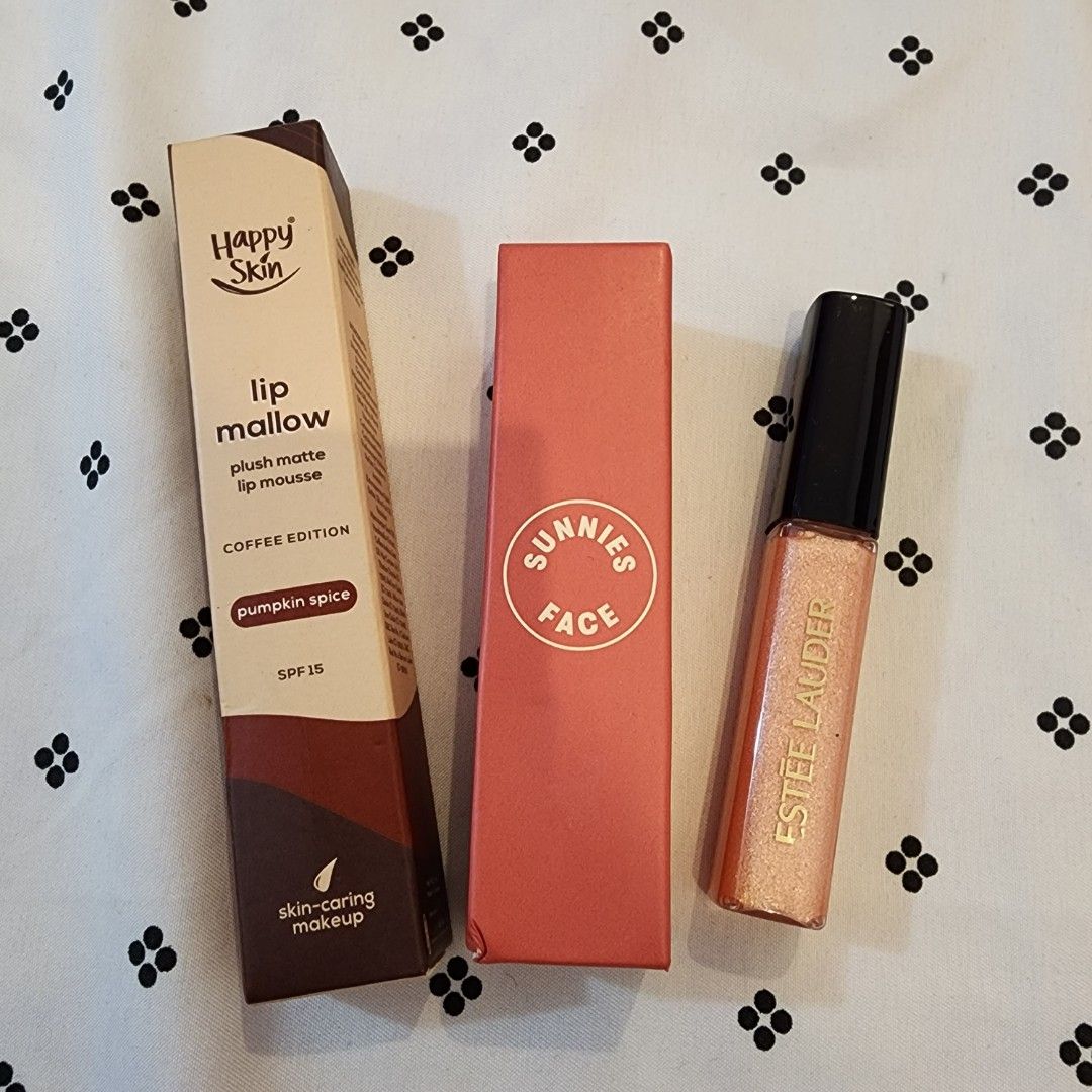 BUNDLE | Happy Skin Lip Mallow + Sunnies Face Matte Lipstick + Estee ...