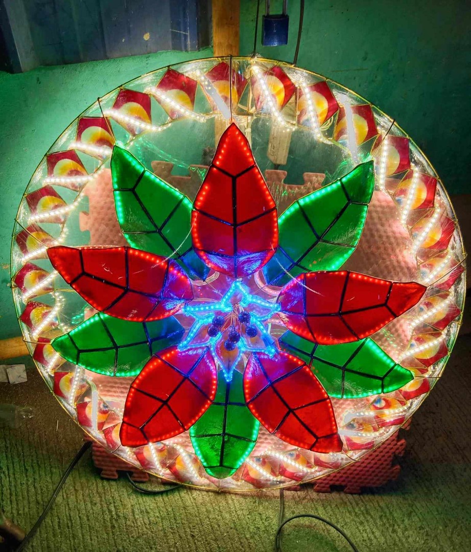 Capiz Parol Poinsettia Limited Edition Design Seashell Christmas ...