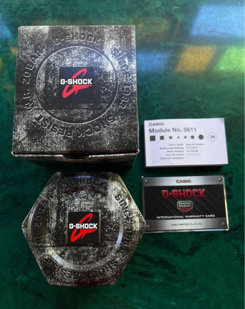Casio G Shock Module No. 5611, Men's Fashion, Watches & Accessories ...