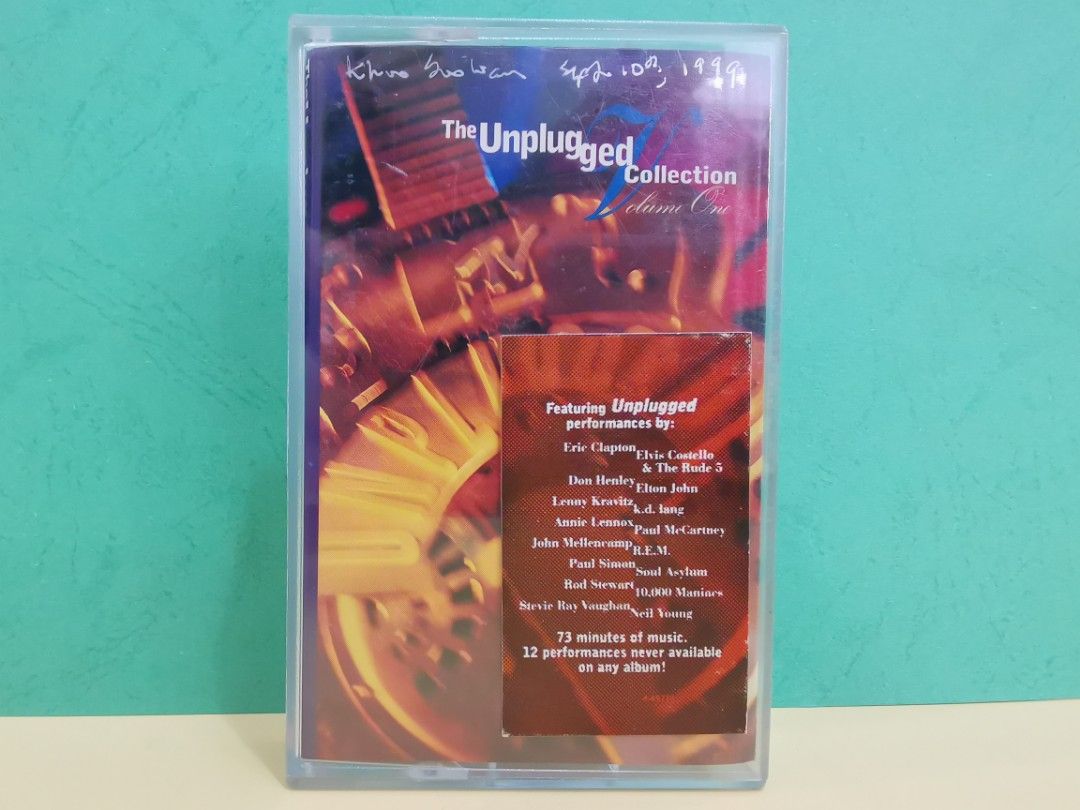 (Cassette) THE UNPLUGGED COLLECTION Volume One, Hobbies & Toys, Music & Media, CDs & DVDs on ...
